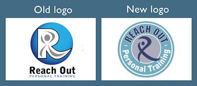 Logo redesign by Rimidesigns for Reach Out Personal Training | Rimidesigns