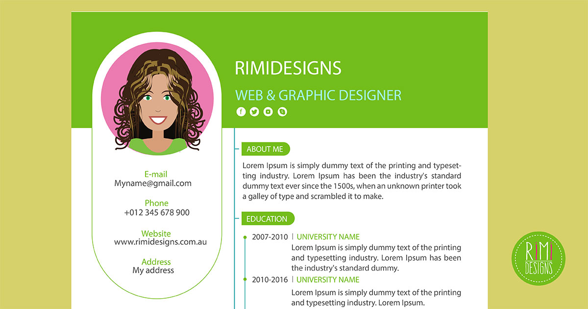 How to Write an Awesome Resume | Rimidesigns